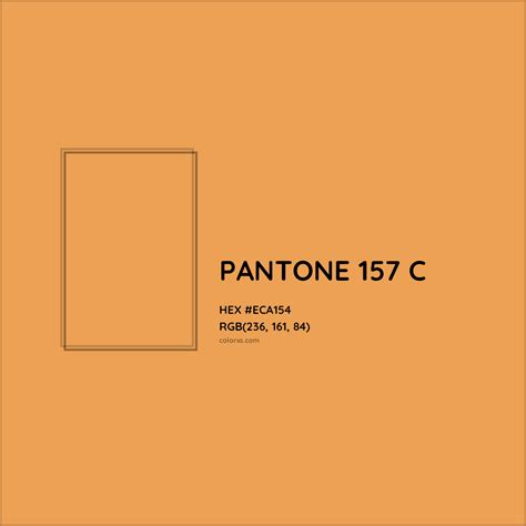 Pantone 157 C Complementary Or Opposite Color Name And Code Eca154