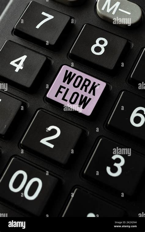 handwriting text work flow business idea continuity of a certain task