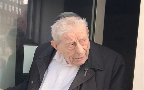 Former Danish Chief Rabbi Bent Melchior Dies At 92 Son Of Marcus Melchior Who Helped Save