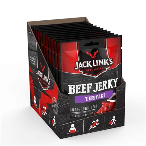 Jack Link S Beef Jerky Teriyaki 12x70 G Shop Apotheke
