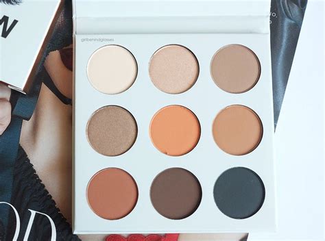 Kylie Cosmetics Kyshadow Bronze Palette Review Girl Behind The Glasses
