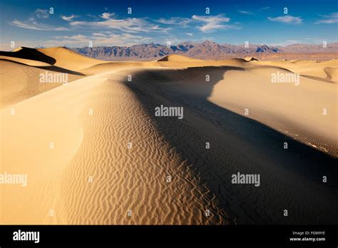 Mesquite Flat Sand Dunes In Death Valley National Park California