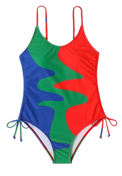 Its Me Sexy Drawstring One Piece Bikini Swimsuit 2025 Buy Its Me