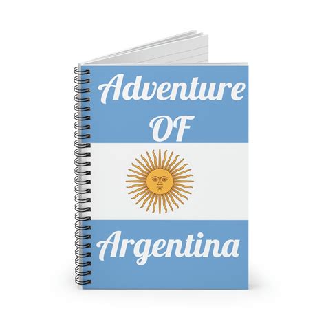 Argentina Notebook Travelers Notebook Our Adventure Book Argentina