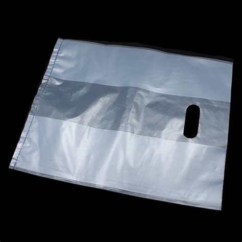 300 шт лот матовые прозрачные пластиковые пакеты с ручками для еды и обедов матовая