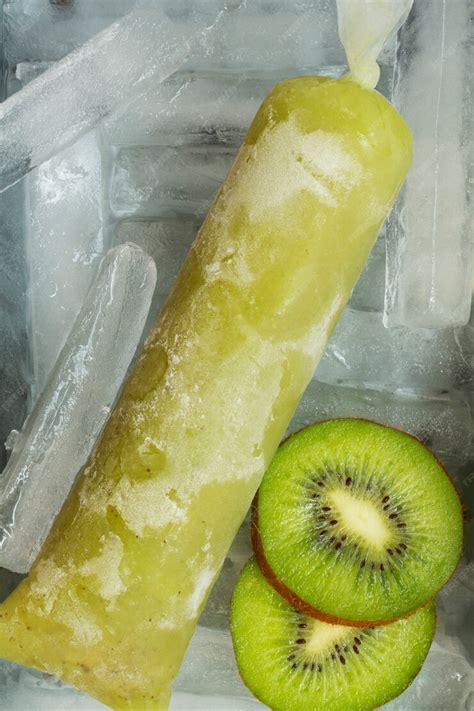 Free Photo Top View Of Frozen Brazilian Fruit Dessert