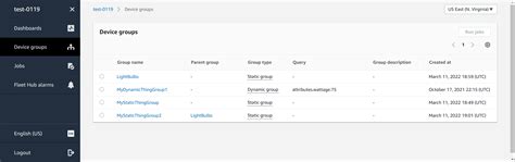 View Device Details Fleet Hub For AWS IoT Device Management