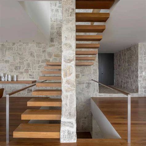 Customizable Dimensions Suspended Wooden Floating Stairs Diy Modular