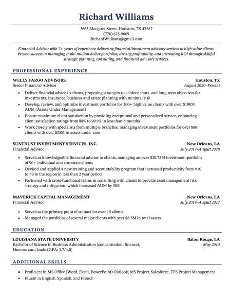 Template Cv Word