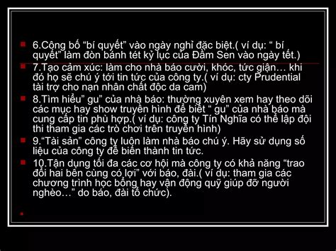 Nhap mon pr ts.tran ngoc chau | PPT