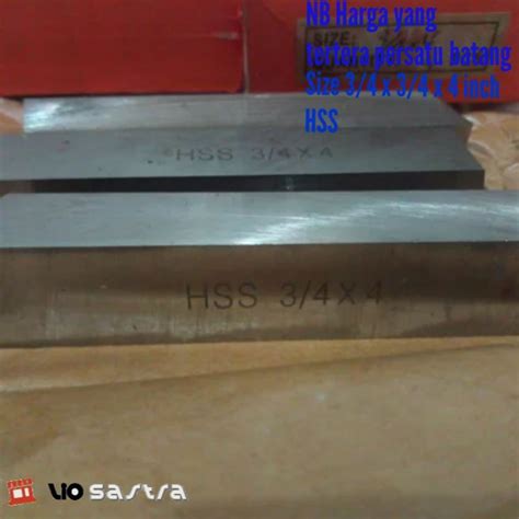 Jual HSS Pisau Bubut 3 4 X 4 Inch HSS Pahat Bubut 3 4 X 3 4 Inch HSS