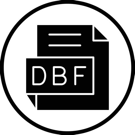 Dbf Vector Icon Design 22795376 Vector Art At Vecteezy