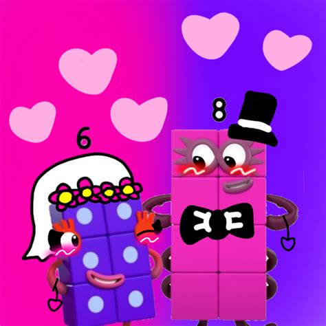 Numberblocks 6 X 9 Valentines Day By Nelianana5 On Deviantart