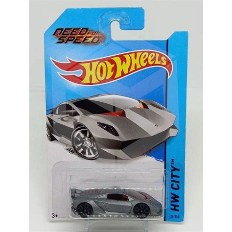 Hot Wheels Lamborghini Sesto Elemento Need For Speed Shopee Malaysia