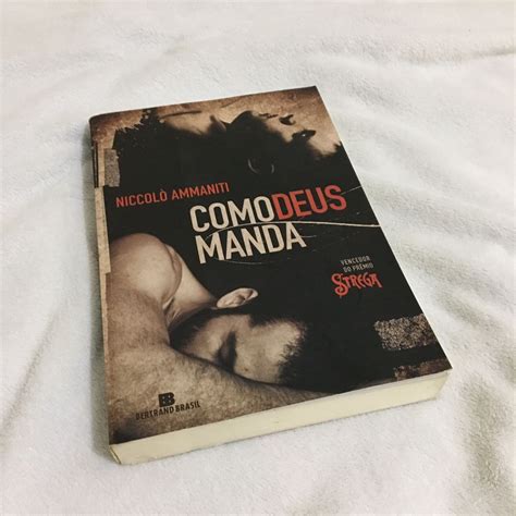 Livro Como Deus Manda Niccolò Ammaniti Shopee Brasil