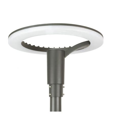 Nowoczesna lampa parkowa ring głowica STER MAX W K popiel