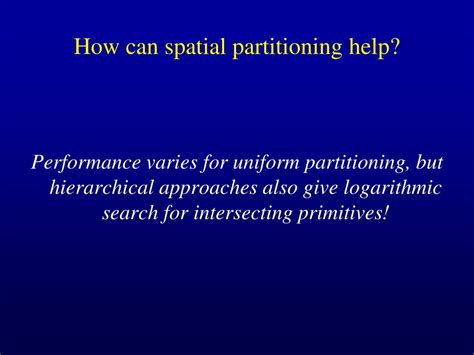 Ppt Bounding Volume Hierarchies And Spatial Partitioning Powerpoint