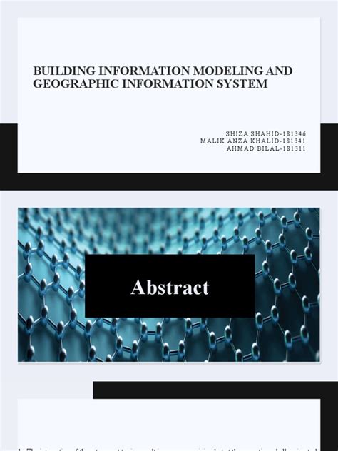 Building Information Modeling And Geographic Information System Pdf Geographic Information