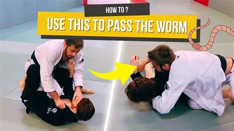 How to Pass the Worm Guard in Jiu Jitsu (NEVER GET STUCK AGAIN!) - YouTube