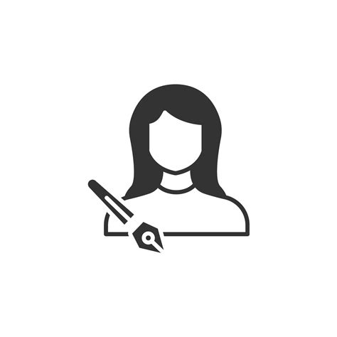 Author Icons Symbol Vector Elements For Infographic Web 10941578 Vector Art At Vecteezy