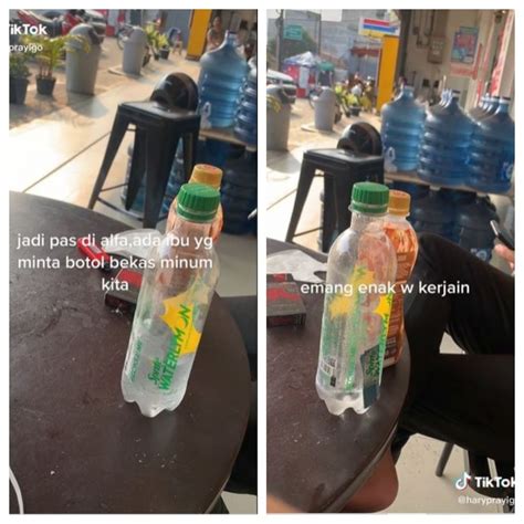 Pengepul Rongsokan Minta Botol Minum Kemasan Bekas Pria Ini Putuskan
