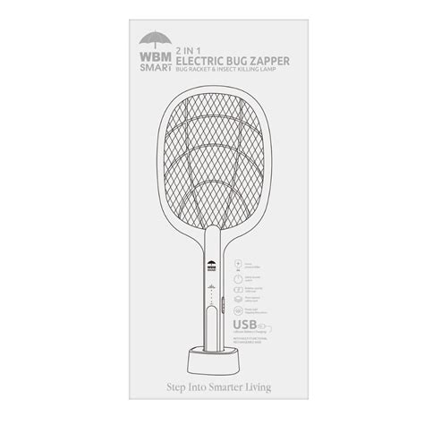 Usb Rechargeable Electric Fly Swatter