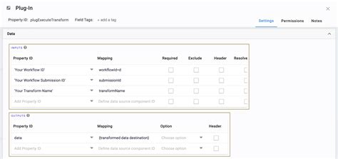 Workflow Transforms
