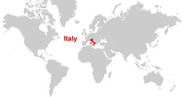Italian World Map