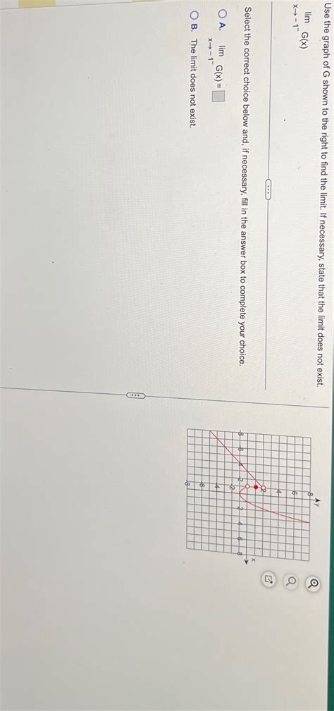 Solved Use The Graph Of G Shown To The Right To Find The Chegg