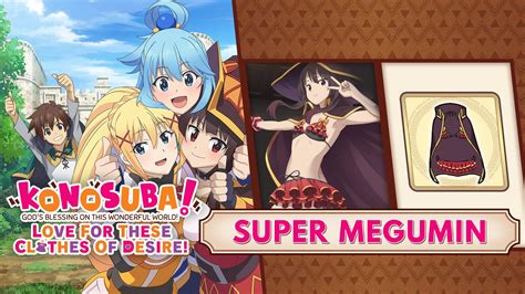 Konosuba Gods Blessing On This Wonderful World Love For These