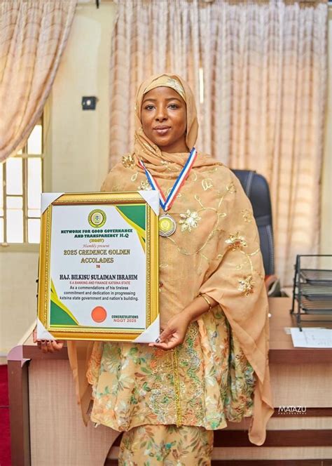 I Am Honoured And Humbled To Have Been Presented With The Following