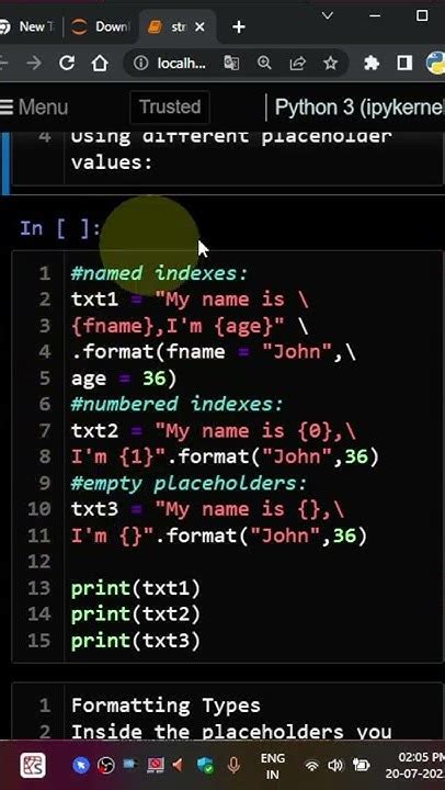String Format Method In Python Tamil Python Shorts Youtube