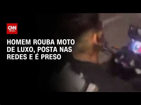 Homem é Preso Após Roubar Moto De Luxo E Exibir Veículo Nas Redes