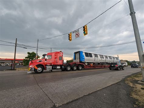 Spotted A New Bart Car On Its Way West R Trains