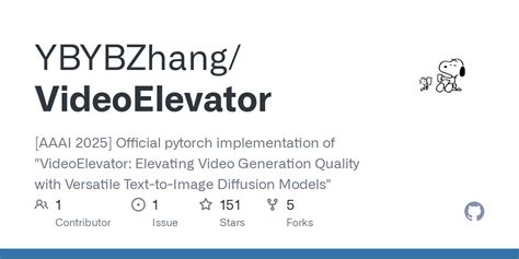 github ybybzhang videoelevator [aaai 2025] official pytorch implementation of videoelevator