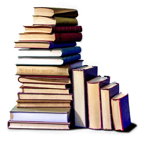 Download Stacked Books Png 31