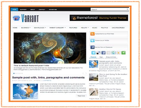 2 Columns Blogger Templates Assistance For Free