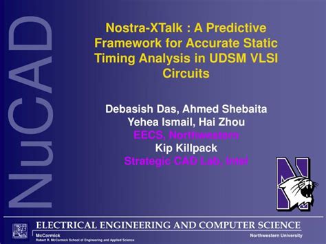 Ppt Nostra Xtalk A Predictive Framework For Accurate Static Timing