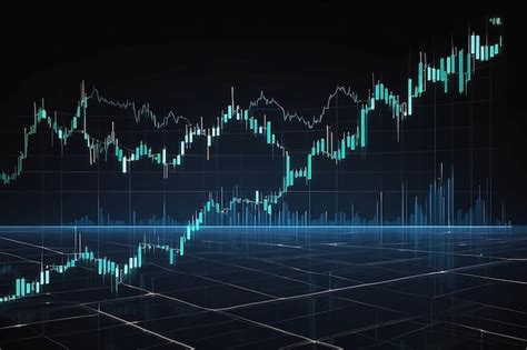 Premium Photo Stock Market Or Forex Trading Graph In Graphic Concept