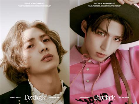 Xdinary Heroes Release Individual Concept Photos For Junhan And Jooyeon Allkpop