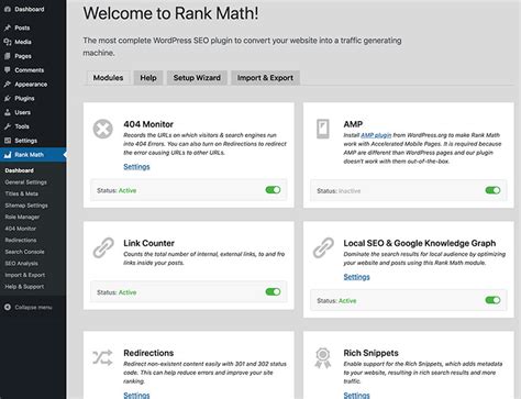 Rank Math - Best Free WordPress SEO Tools in 2020