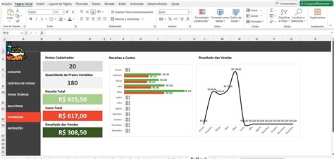 Planilha De Ficha T Cnica Para Restaurantes Em Excel Planilhas Tech