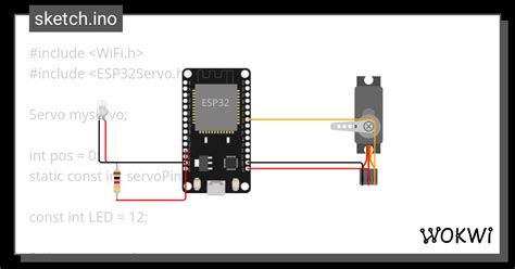 Wi Fi Doorlock Using Esp32 Wokwi Esp32 Stm32 Arduino Simulator
