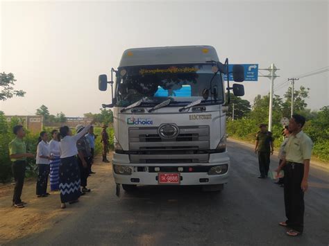 မြို့သစ်မြို့တွင် ယာဥ် လမ်းအန္တရာယ် ကင်းရှင်းရေးလုပ်ငန်းများ ကွင်းဆင်း