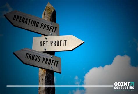 Difference Between Gross Profits Net Income And Operating Profit