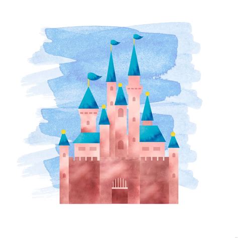Disney Walt Disney Logo Castle