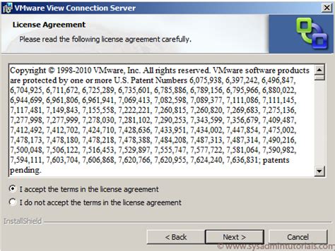 Installing Vmware View 4