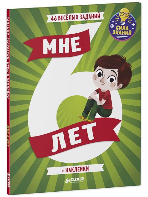 Развивайся и играй. Мне 6 лет (+наклейки) – Кніжная шафа