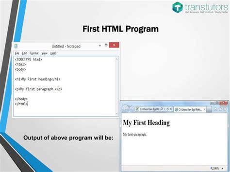 Html Computer Science Ppt