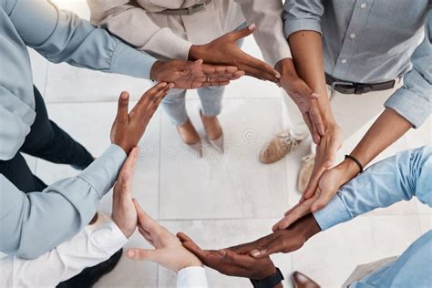 Teamwork Workflow And Synergy Hands Of Business People Team Building